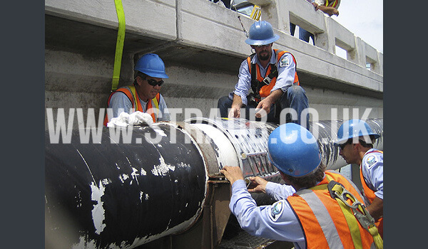 Straub Open-Flex - wrap-around pipe repair coupling | Straub